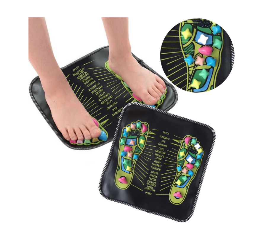 Akupresurna prostirka za masažu stopala - 30 uklonjivih čvorića ...