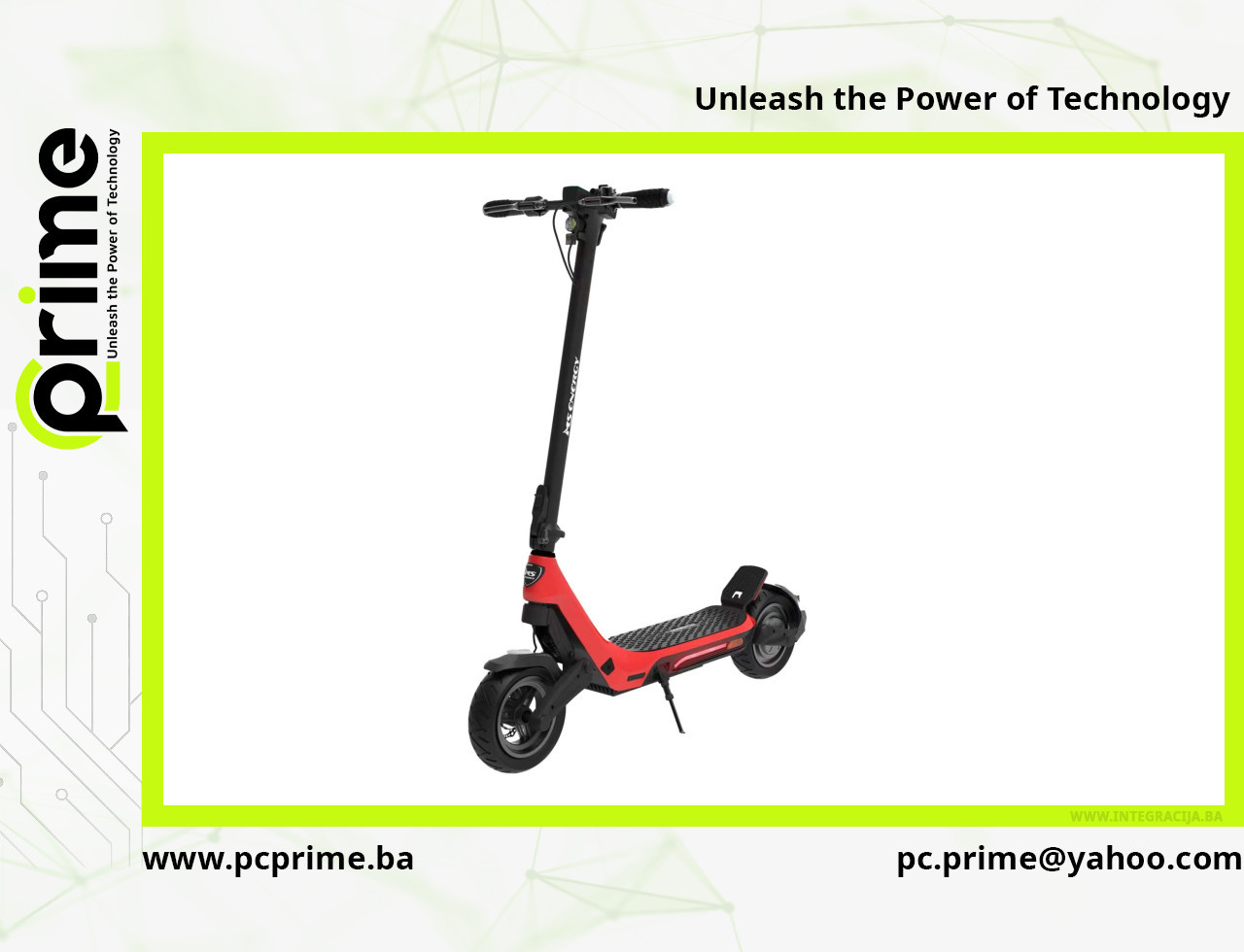 MS ENERGY e-romobil MENTOR red - Romobili - OLX.ba