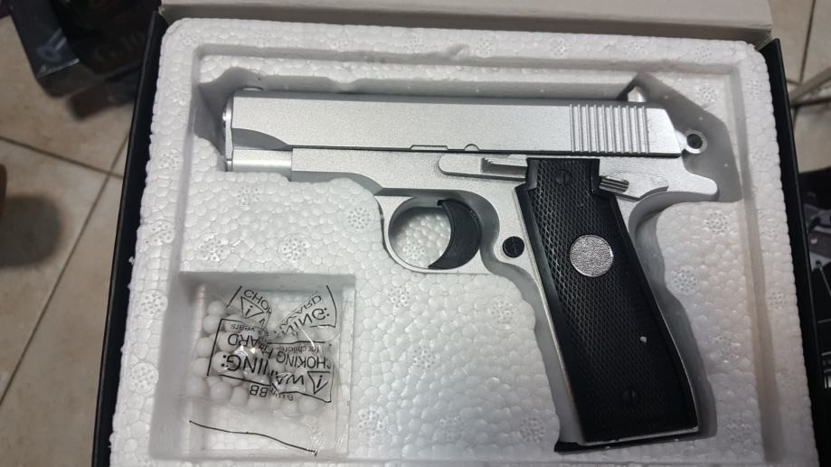 Airsoft gun G 2 AIR soft Pištolj Airsoft Srebrni silver - Airsoft puške ...