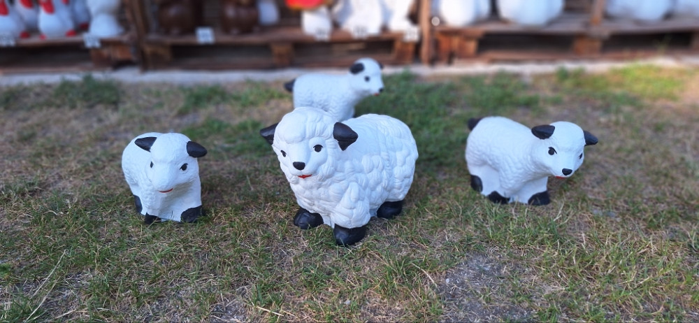 Betonska galanterija figure OVCA JAGNJE GLJIVA ZABA - Betonska ...