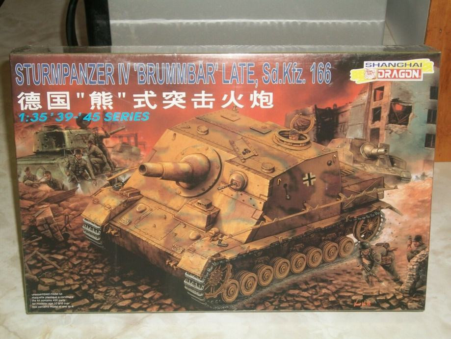 Maketa tenka tenk Stug IV Brummbar 1/35 1:35 OKLOPNJAK - Tenkovi i ...