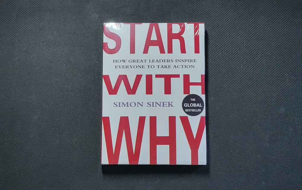 Knjiga Start With Why Počni sa Zašto Simon Sinek Novo - Ostale knjige ...